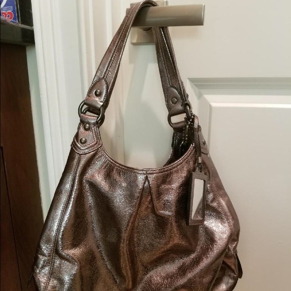 Coach | Bags | Authentic Silver Coach Purse | Poshmark